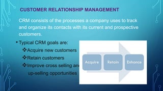 SCM AND CRM | PPTX