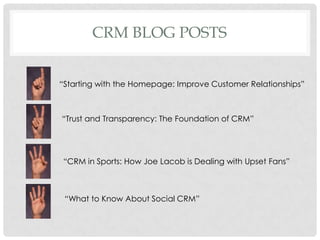 CRM, CEM, and CCM in E-Marketing | PPT