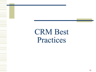 Crm slide | PPT