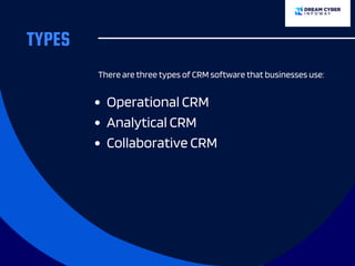 CRM Software: Types, Benefits, Features, & The #1 Alternative | PDF