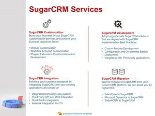 MAXIMIZE VALUE ON YOUR CRM INVESTMENT - CRM SERVICES & SOLUTIONS | PPT