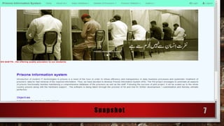 Prisons Information System | PPTX