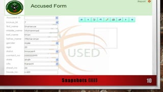 Crime Record Management System (CRMS) | PPTX