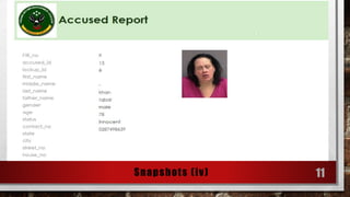 Crime Record Management System (CRMS) | PPTX