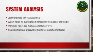 Crime Record Management System (CRMS) | PPTX
