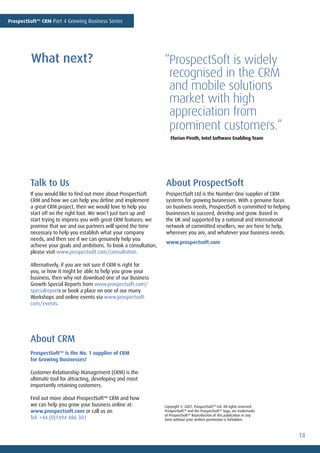 Crm Success | PDF | Sales | Business