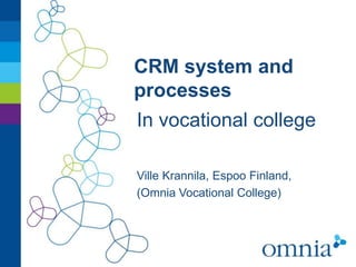 Cr msystemandprocessesvkrannila | PPT