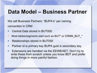 Crm technical laundry list | PPT