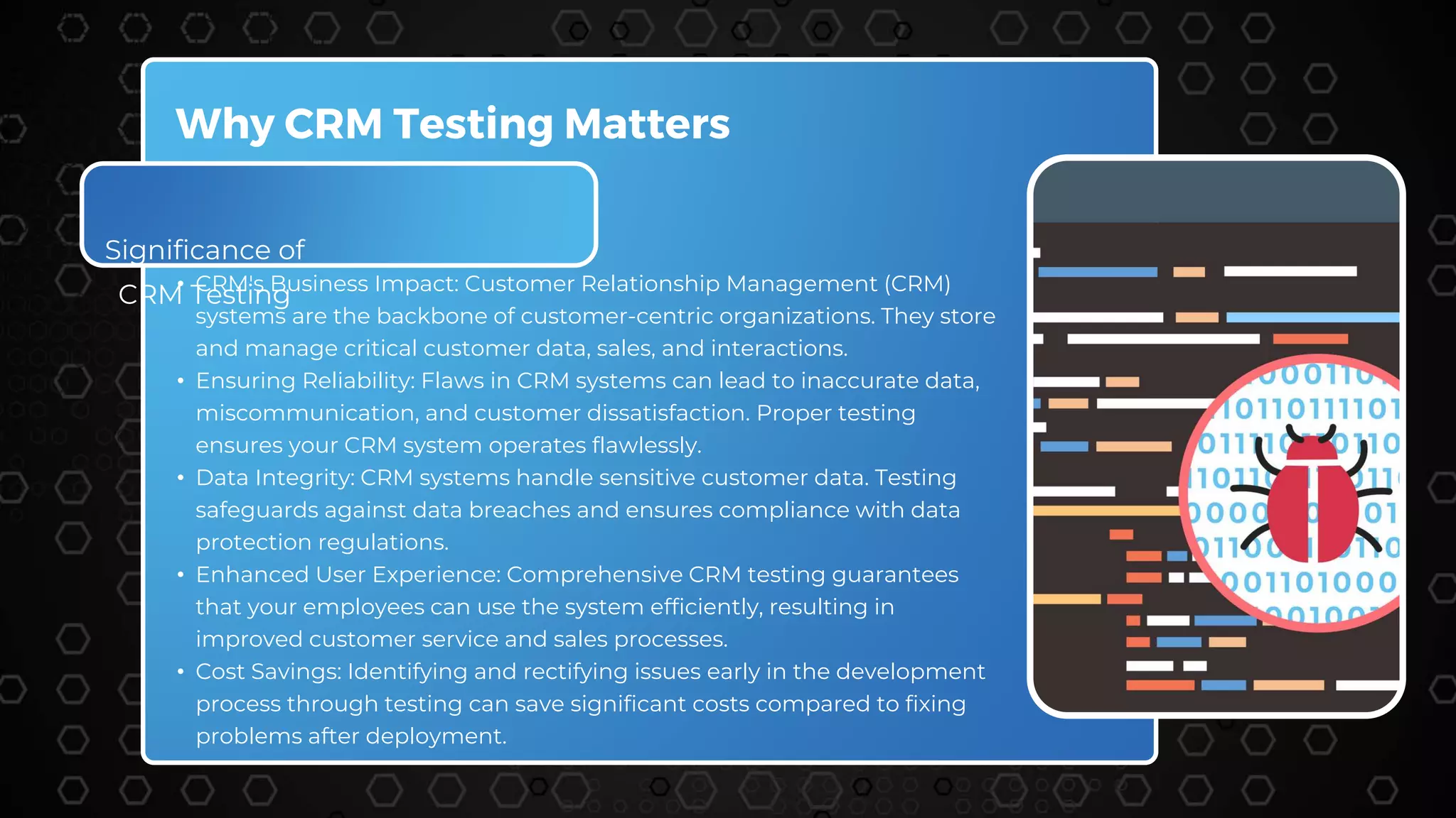 Complete Guide to CRM testing | PPTX