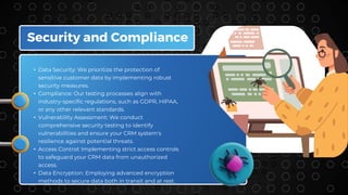 Complete Guide to CRM testing | PPTX