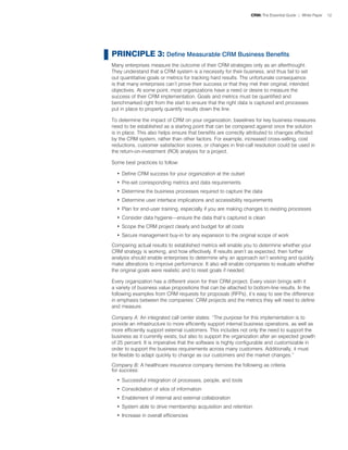 CRM The Essential Guide | PDF