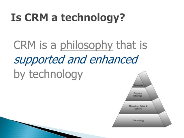 Customer Relationship Management (CRM): Theory and Practice | PPTX ...