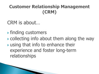 Customer Relationship Management (CRM): Theory and Practice | PPTX