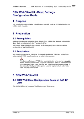 CRM WebClient UI - Basic Settings_C04_CRM702_BB_ConfigGuide_EN_XX.doc