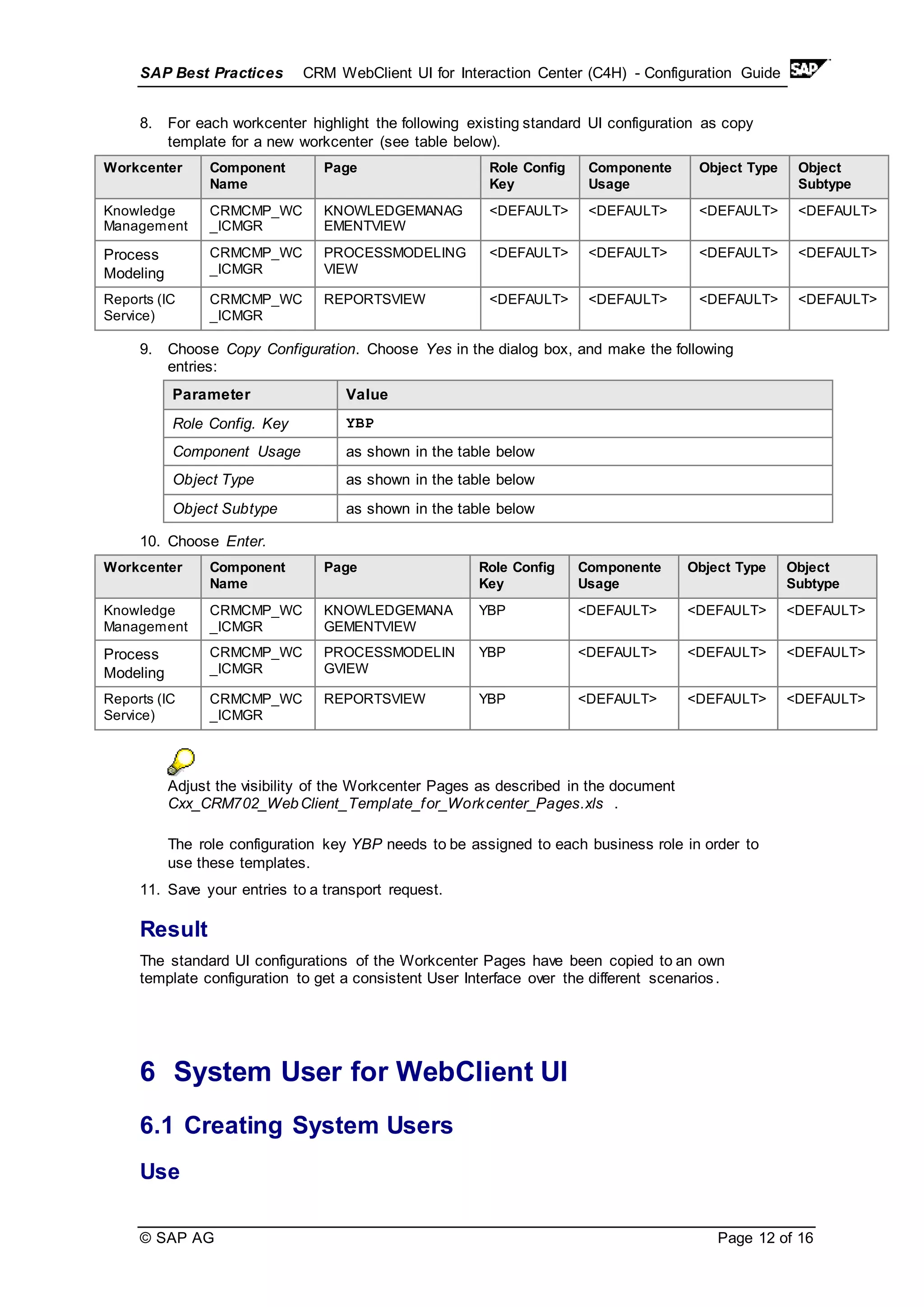 Crm Webclient Ui For Interaction Center C4h Crm702 Bb Configguide En Xx Doc