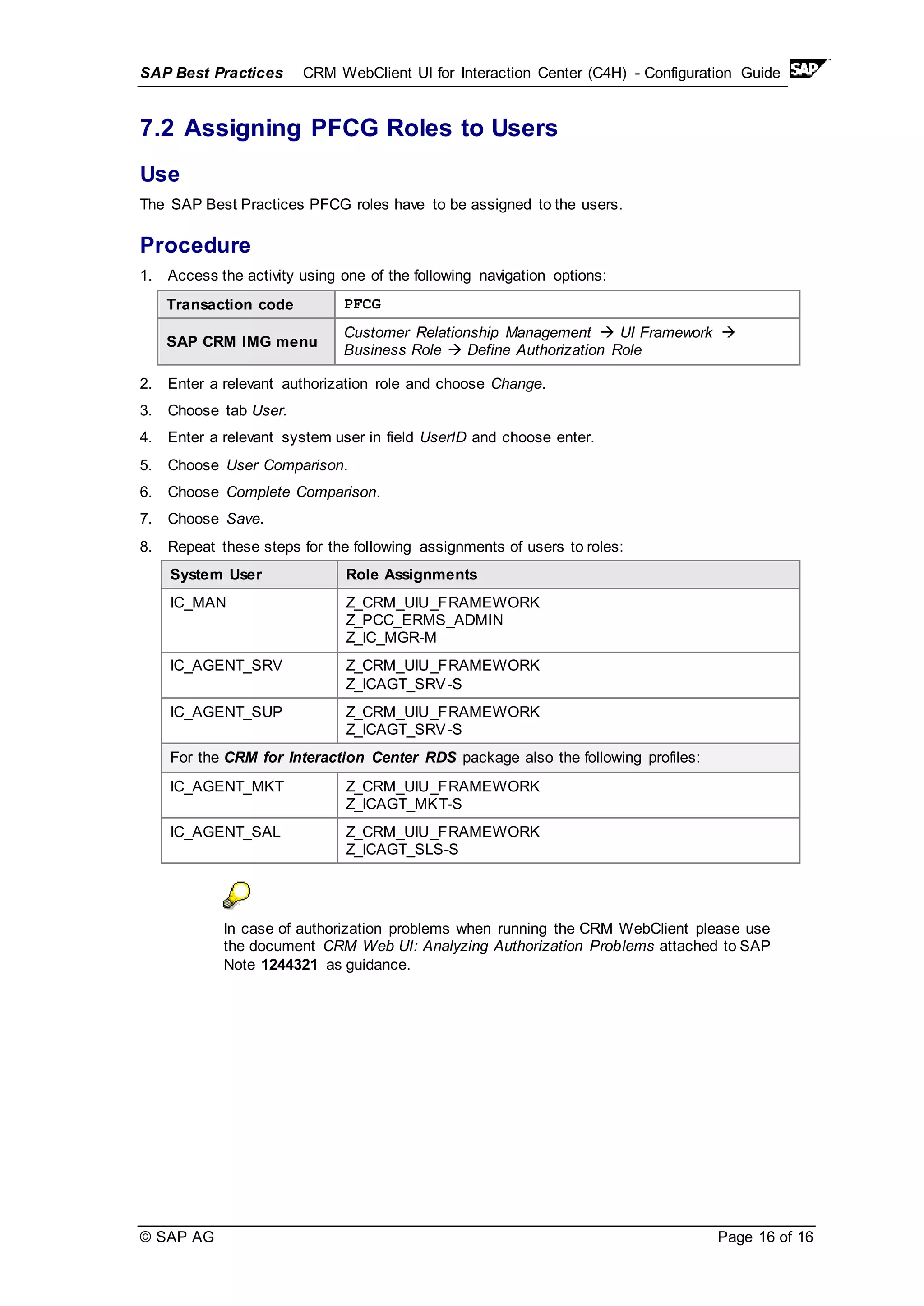 CRM WebClient UI for Interaction Center_C4H_CRM702_BB_ConfigGuide_EN_XX.doc