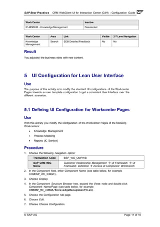 CRM WebClient UI for Interaction Center_C4H_CRM702_BB_ConfigGuide_EN_XX.doc