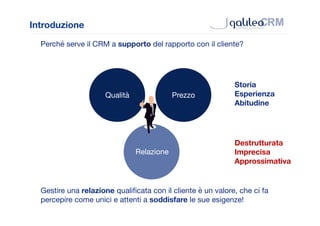 jGalileoCrm - il cliente al centro. | PDF