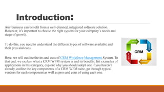 CRM Workforce Management | PPT