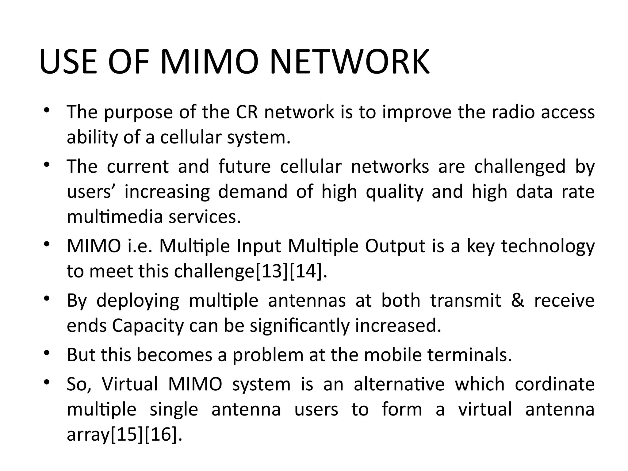 Cognitive Radio Network Introduction Pptx