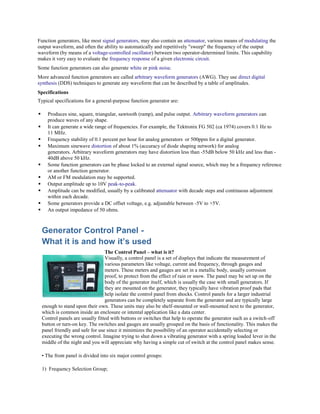 cathode ray oscilloscope &function generator | DOCX