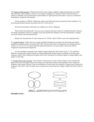 cathode ray oscilloscope &function generator | DOCX