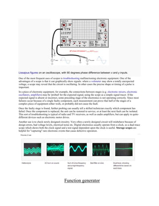 cathode ray oscilloscope &function generator | DOCX