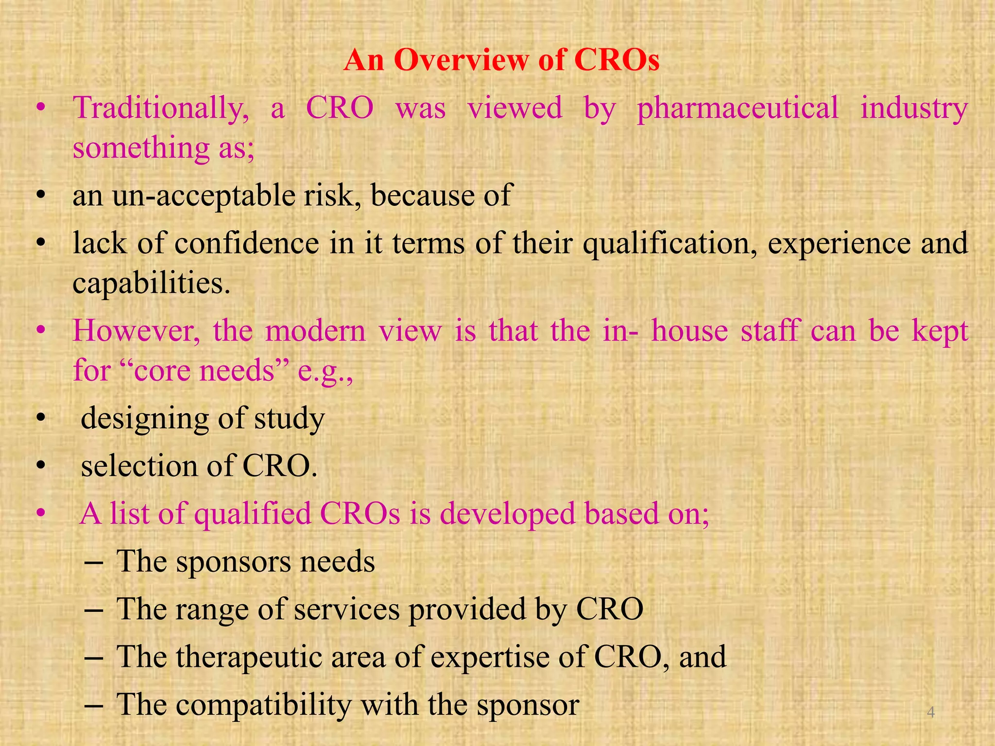 Cro | PPT