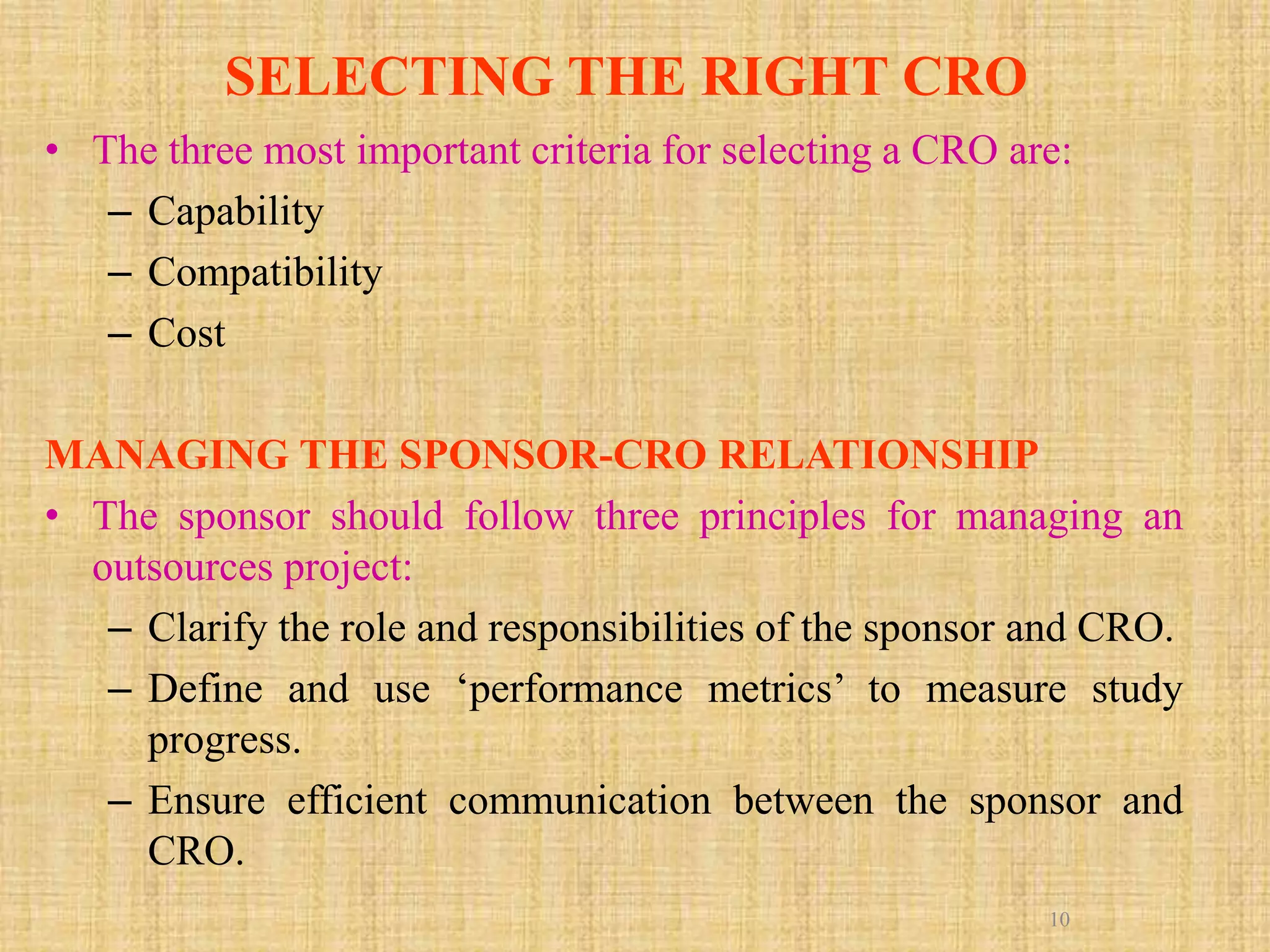 Cro | PPT