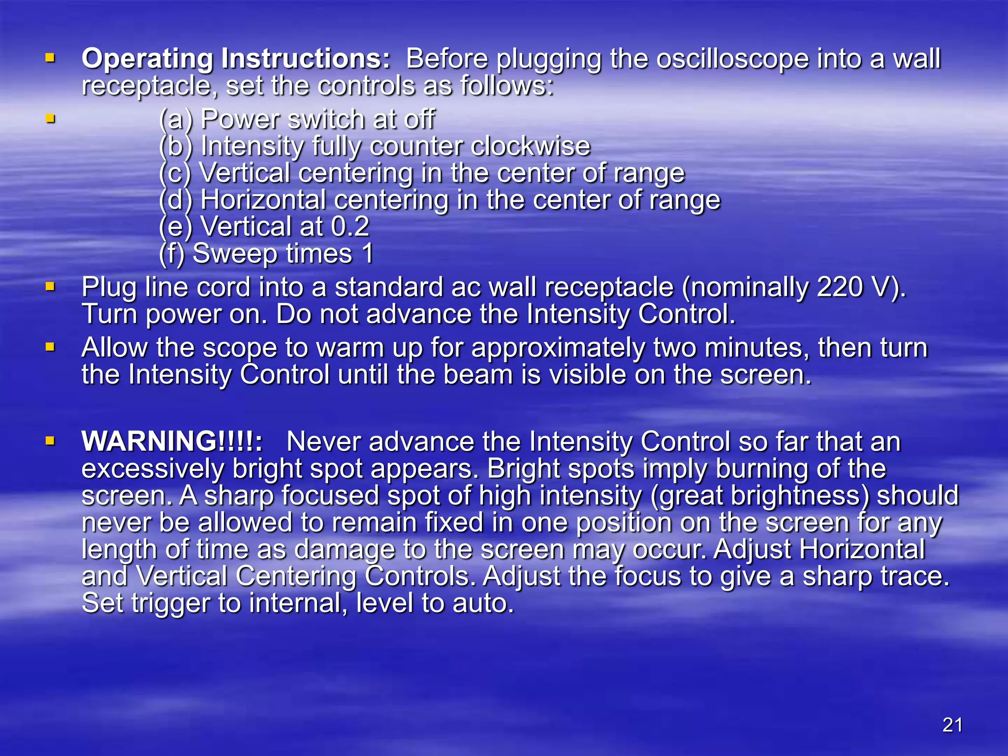 Cathode Ray Oscilloscope | PPT