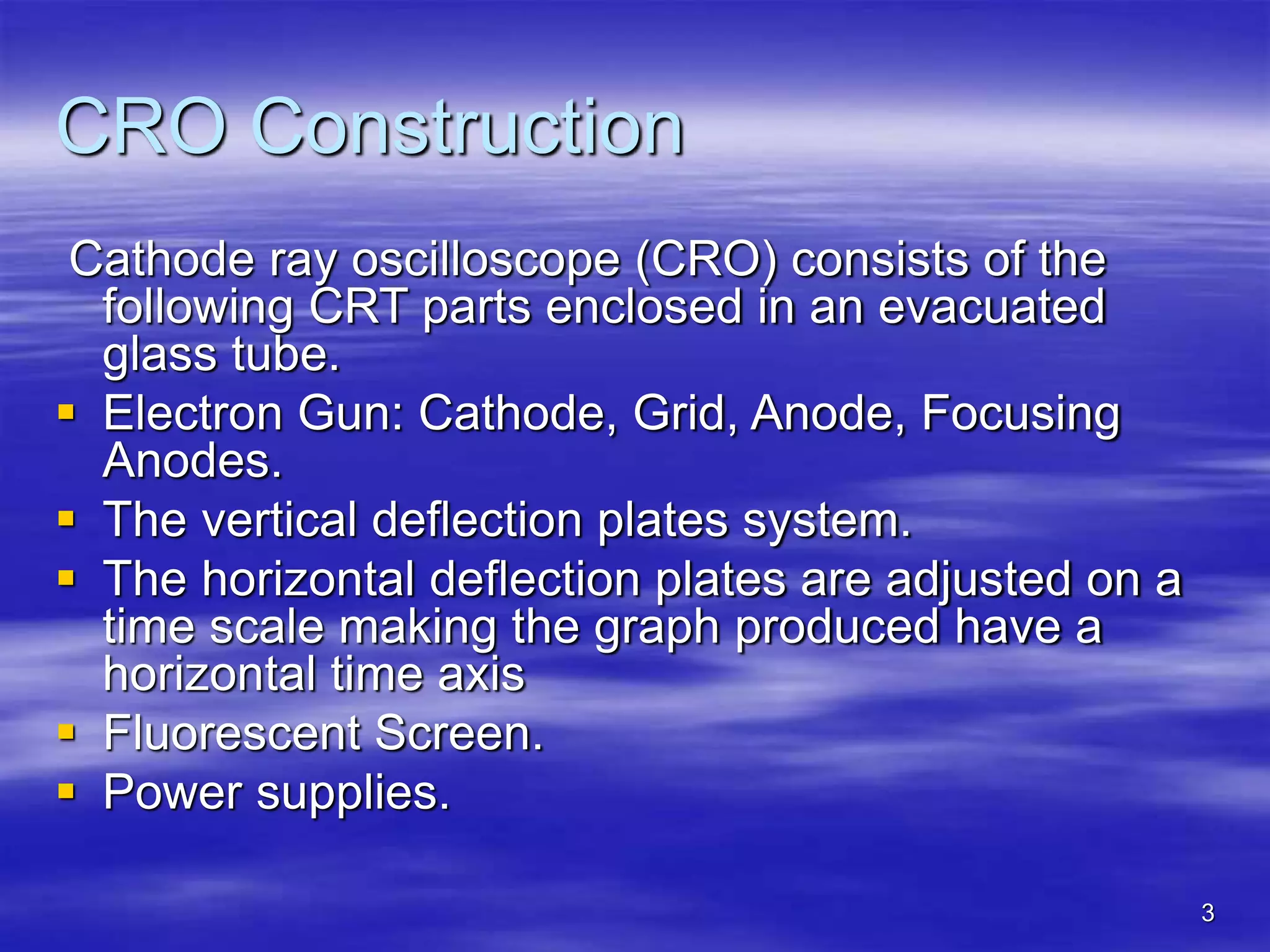 Cathode Ray Oscilloscope | PPT