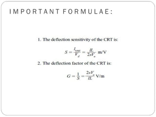 CRO is the instrument that which visualise tha electrical signal into ...