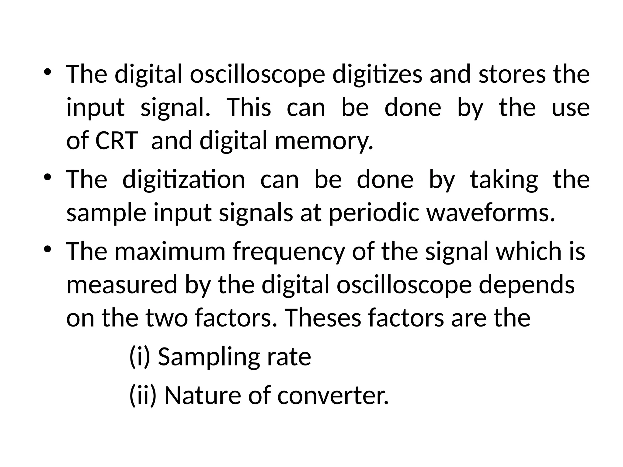 Cathode Ray Oscilloscope Explanation With Block Diagram Part 23 | PPTX