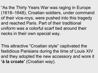 Croata tie | PPSX