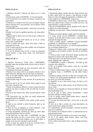 Croatian - The Book of Psalms - Google Cloud Translation.pdf | Free Download