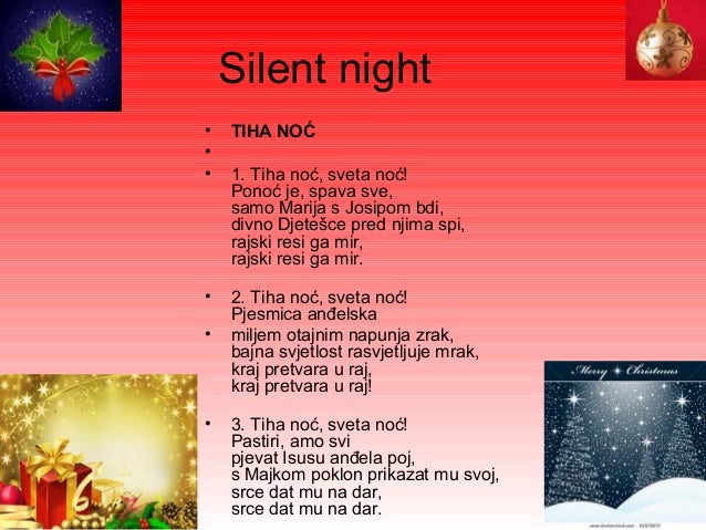 Croatian christmas carols