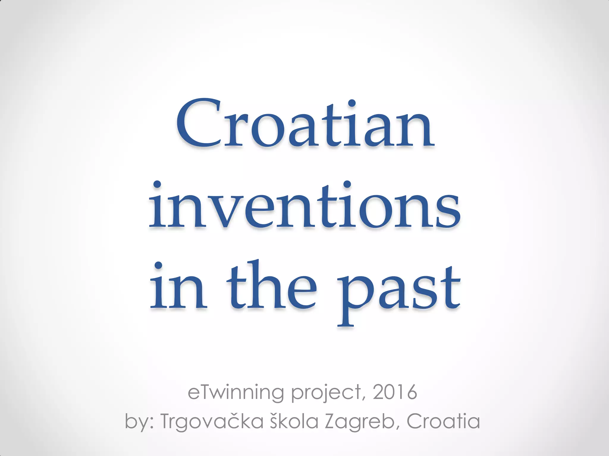 Croatian inventors in the past | PDF