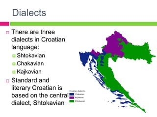 Croatian language | PPTX