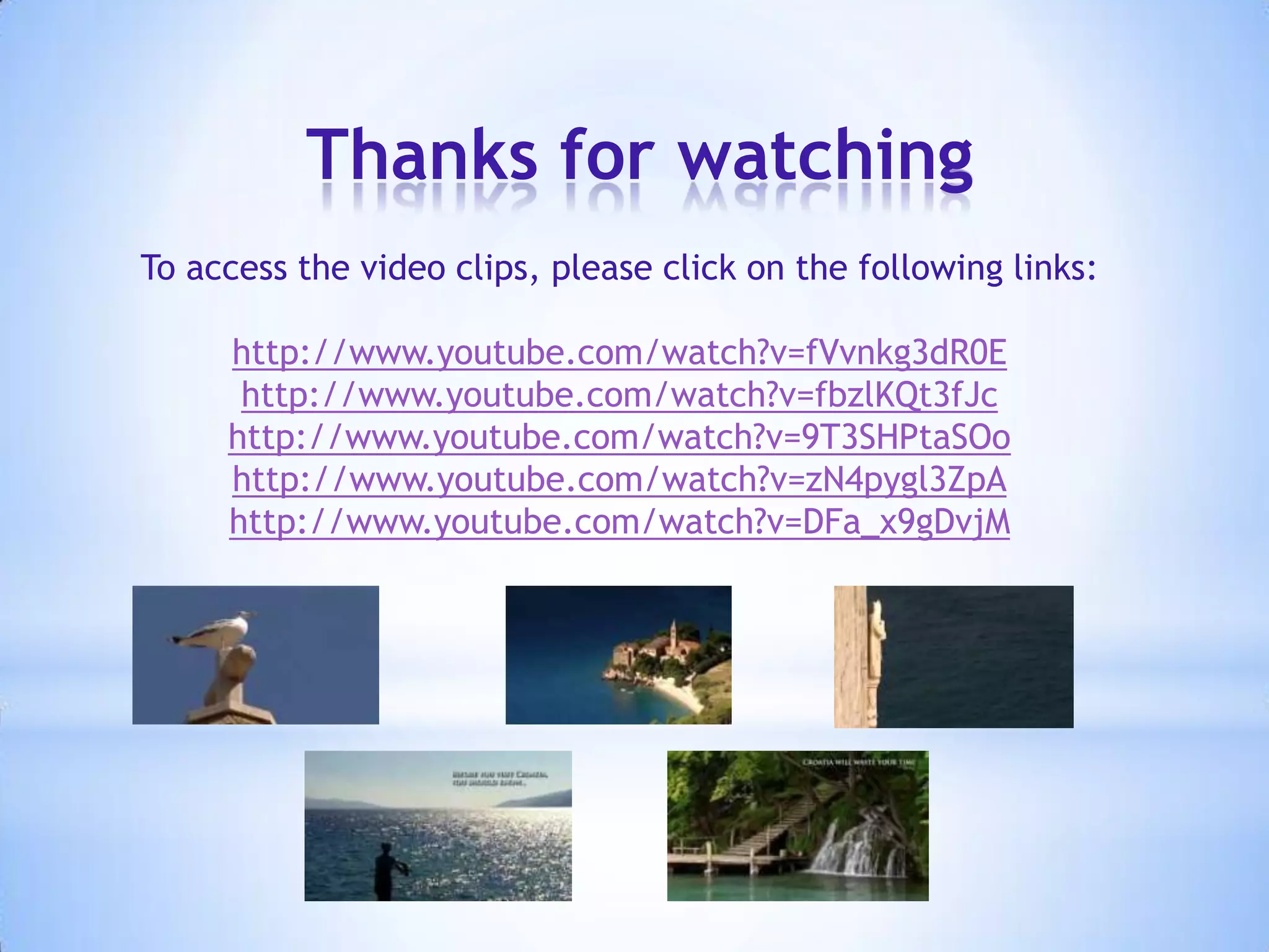 Croatia presentation zora bila + video clips | PPT