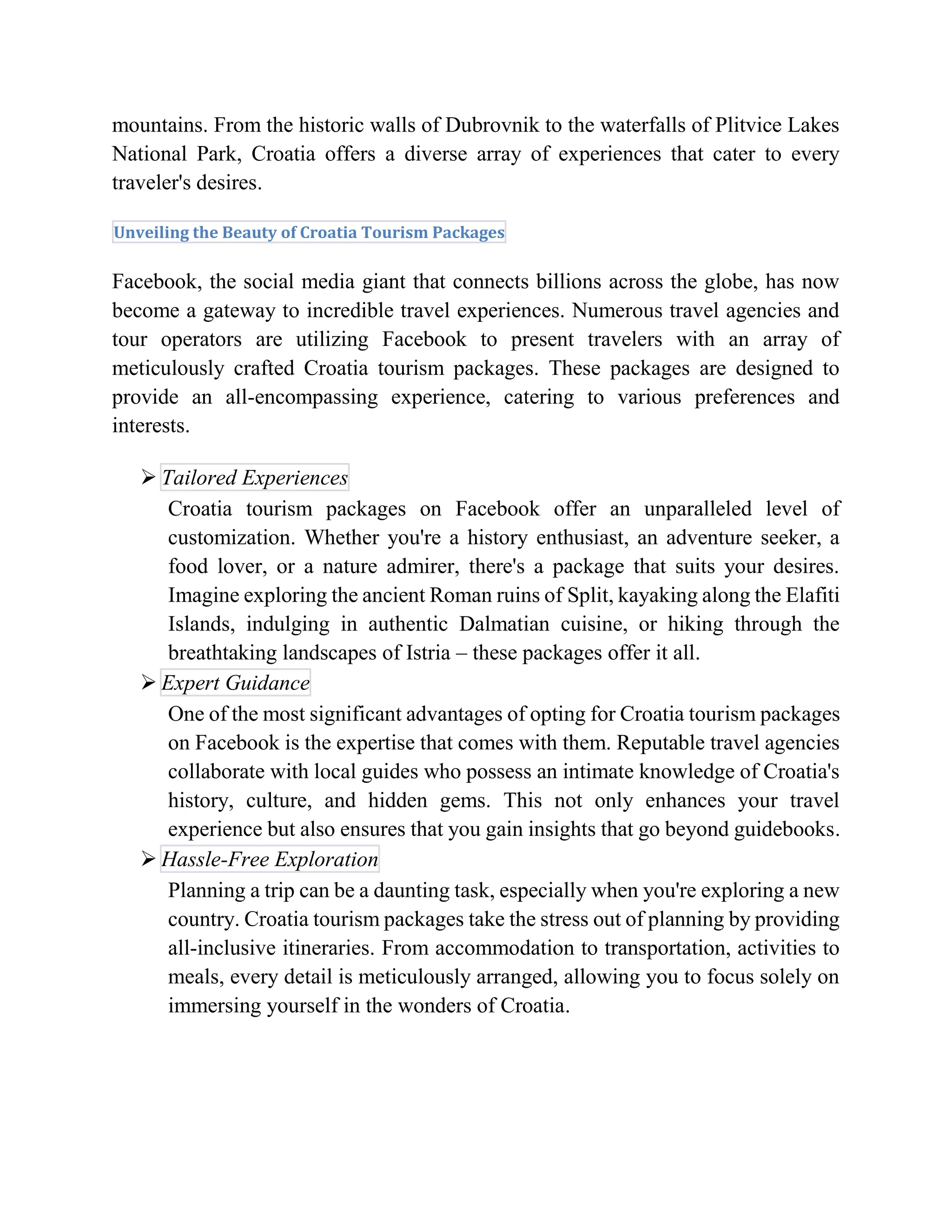 Croatia tourism packages.pdf