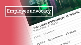 Stop and rethink B2B social | PPT