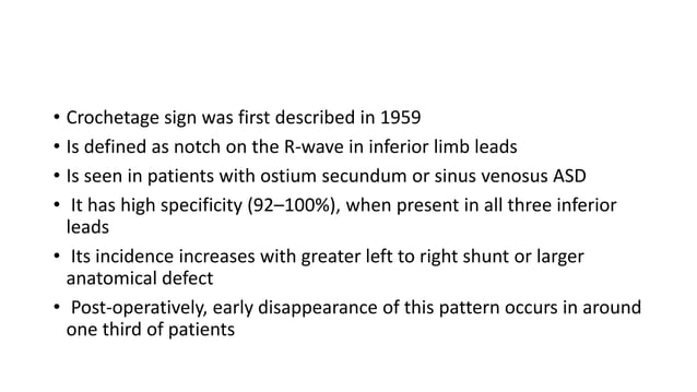 Crochetage sign | PPT