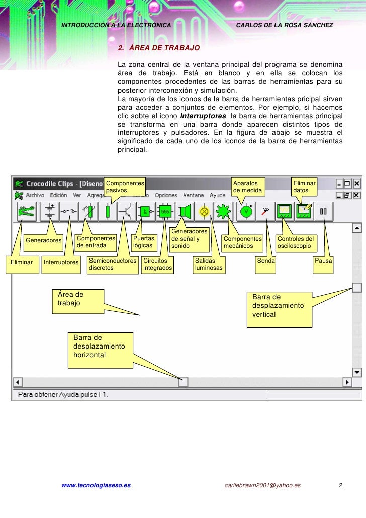 Cocodrile clips simulador de circuitos