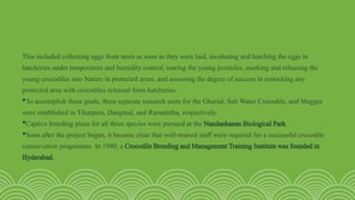 CROCODILE PROJECT ECOLOGY CONSERVATION OF CROCODILES | PPTX