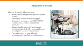 CLinical Research Office at Ponce Health Sciences Foundation/Ponce ...