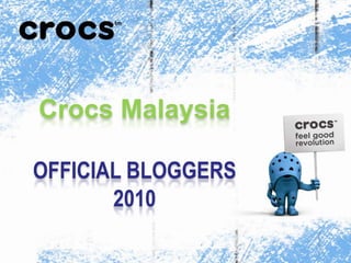 Crocs Malaysia | PPTX