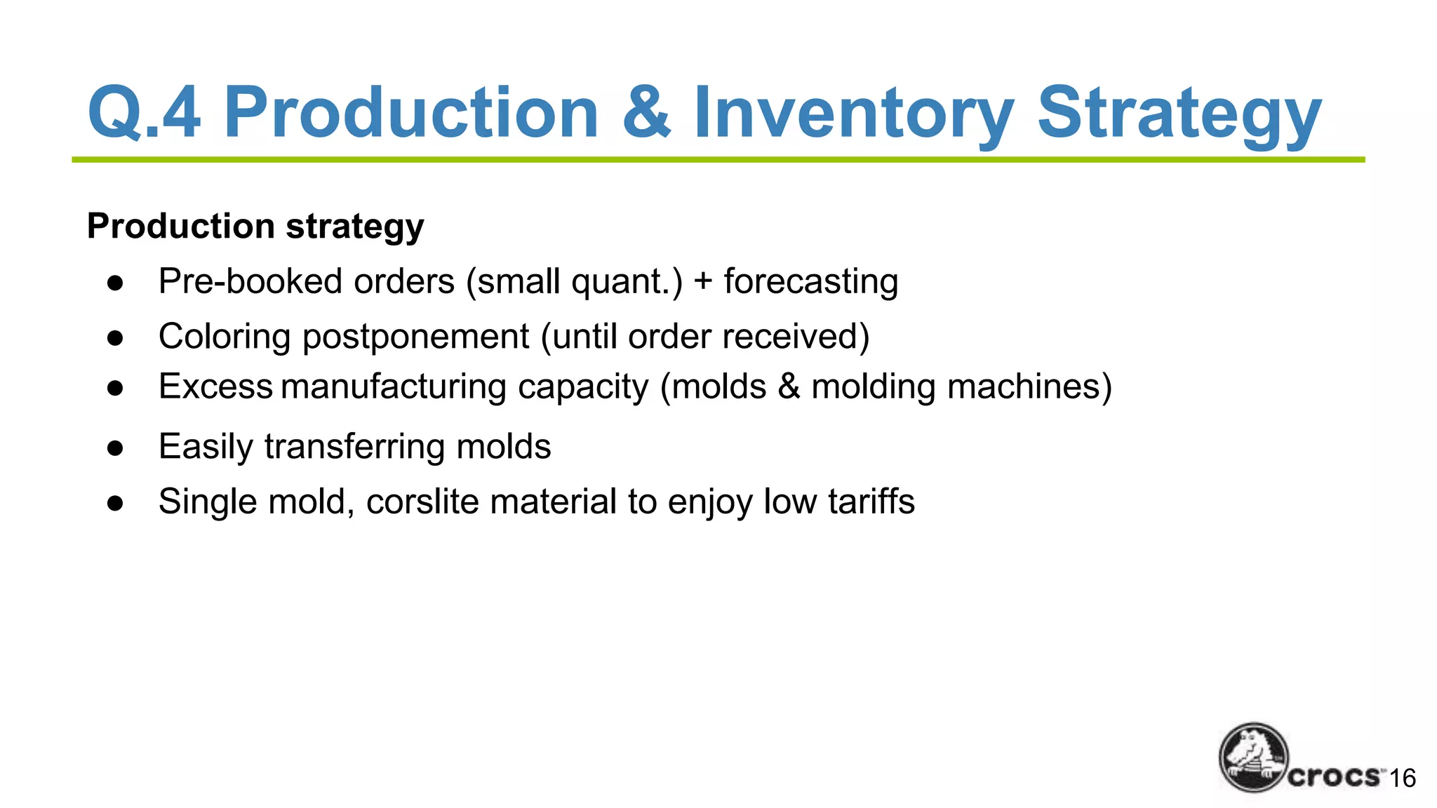Crocs Case study | PPTX