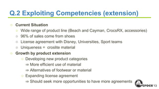 Crocs Case study | PPTX