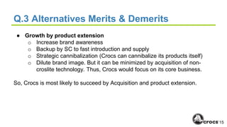 Crocs Case study | PPTX