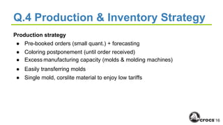 Crocs Case study | PPTX